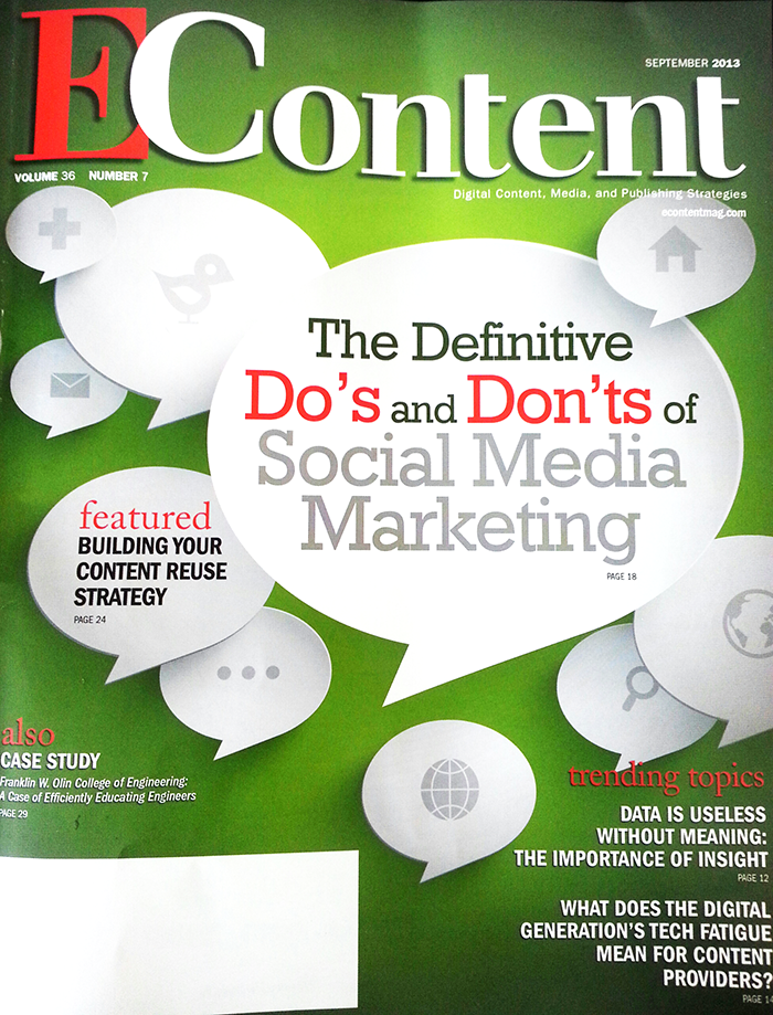 Check Us Quoted in EContent Magazine! | Brandignity